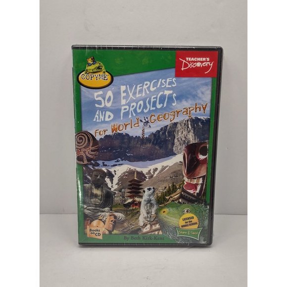 Other | 5 Projects Exercises For World Geography Cd Book | Poshmark